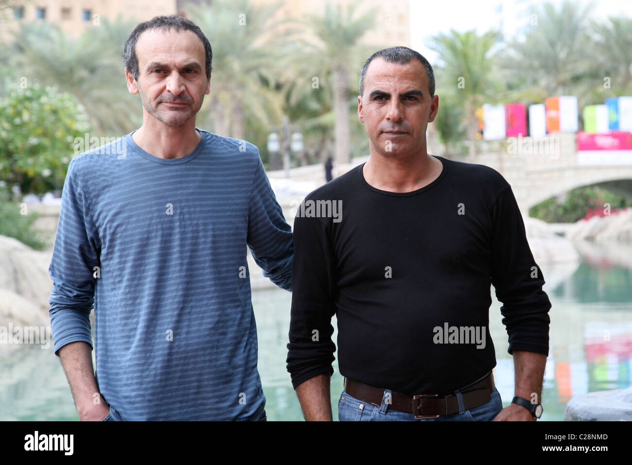 Raed Andony and Omar Dabboor The 2009 Dubai International Film Festival - 'Fix Me' photocall ...