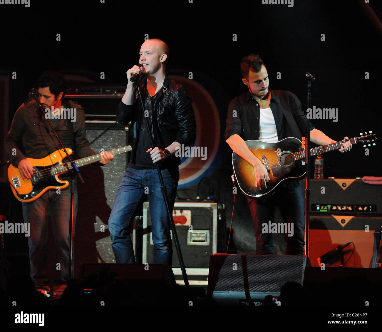 The Fray Y100's Jingle Ball 2009 held at the Bank Atlantic Center ...