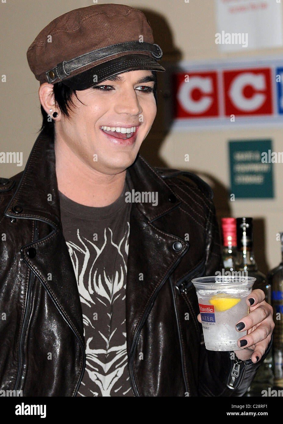 Adam Lambert Y100's Jingle Ball 2009 held at the Bank Atlantic Center ...