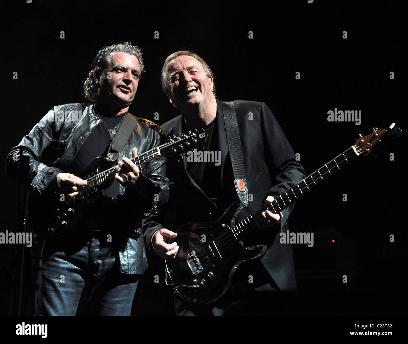 Charles O'Connor, Barry Devlin Horslips performing at the 02 Arena ...