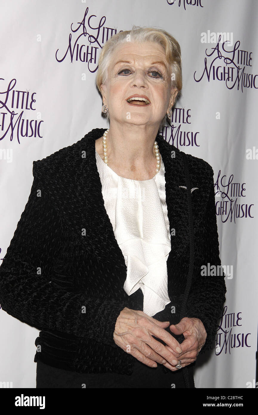Angela Lansbury Opening night after party for the Broadway musical 'A ...