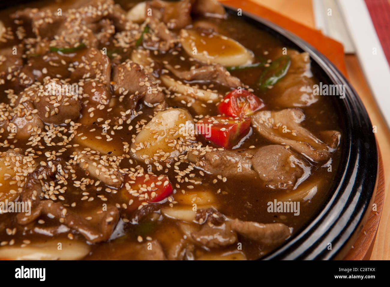 Korean rice cake hi-res stock photography and images - Alamy