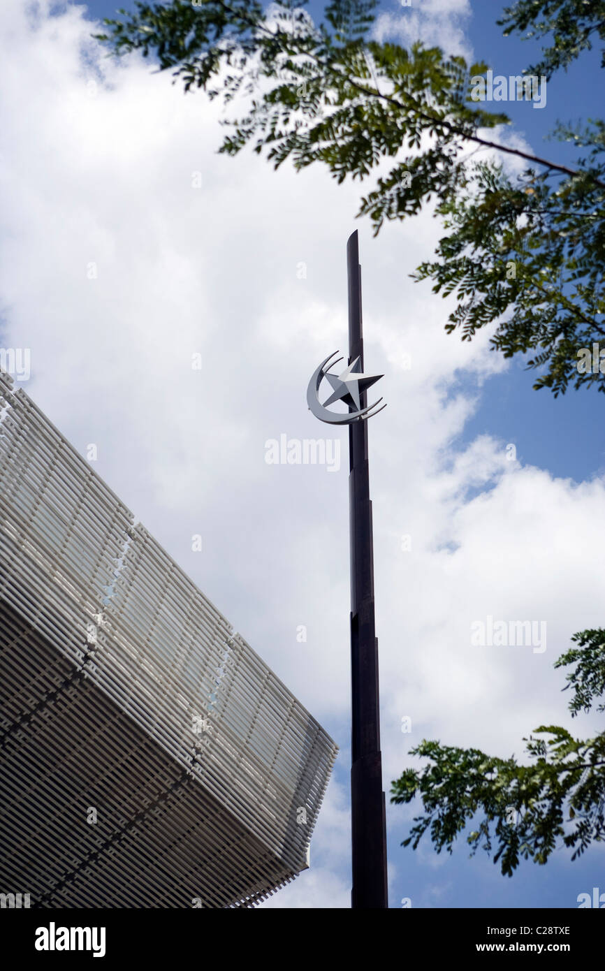 The architects of the assyafaah mosque hi-res stock photography and ...