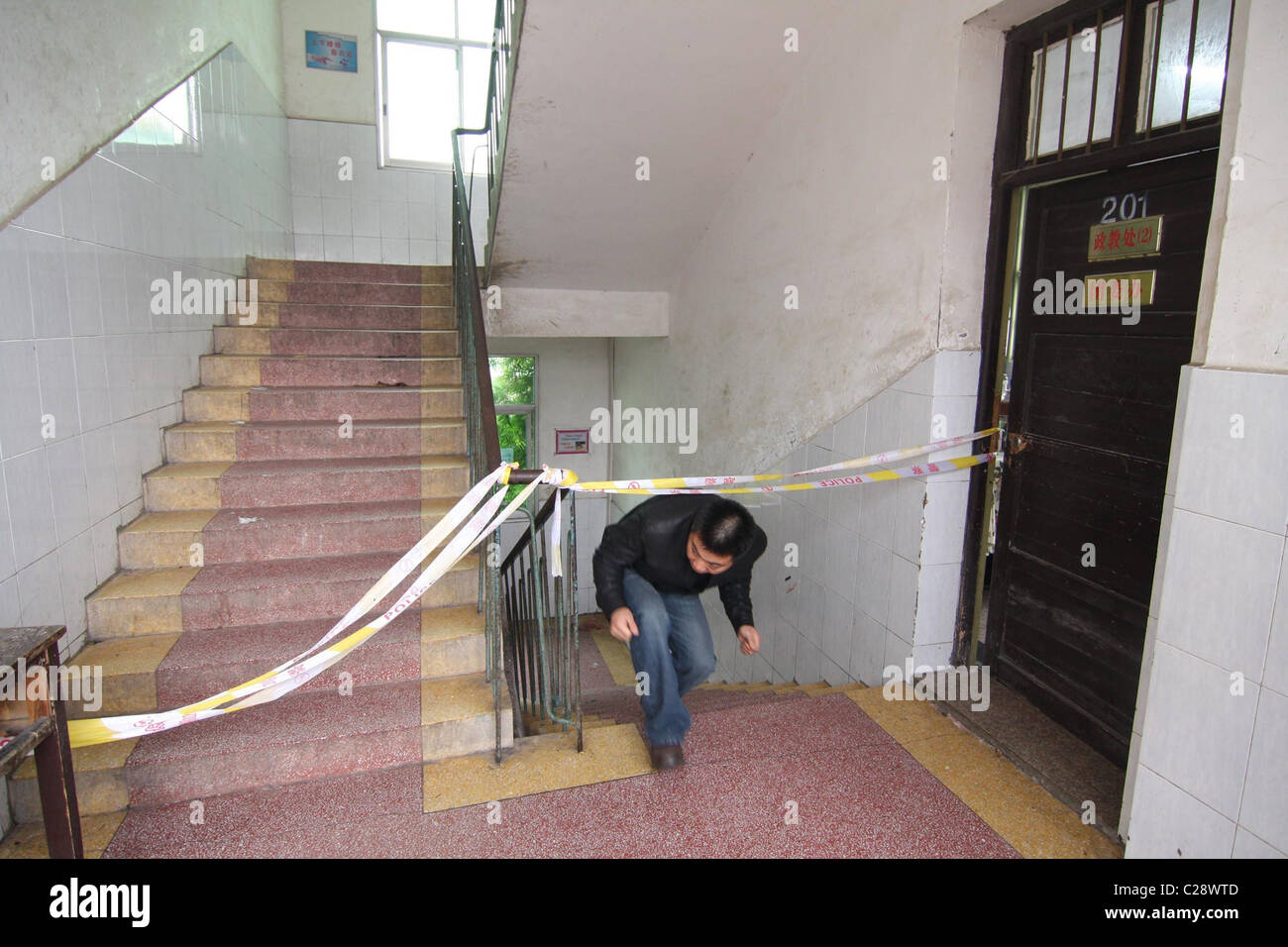 School stampede Eight teenagers were confirmed dead and 26 others ...