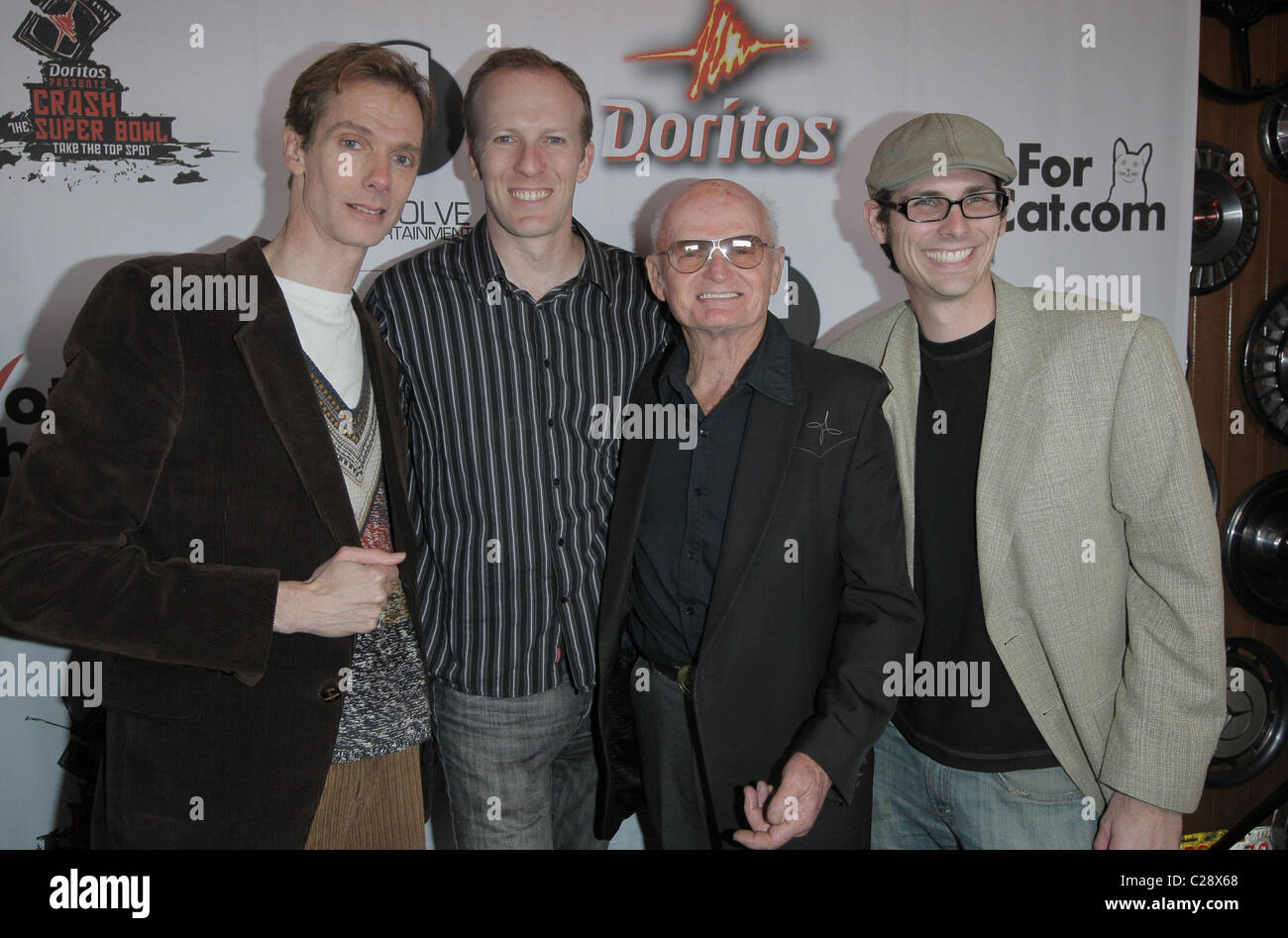 Doug Jones, Ian Eyre, Bob Yurkis, Chris Roberts Doritos Crash The ...