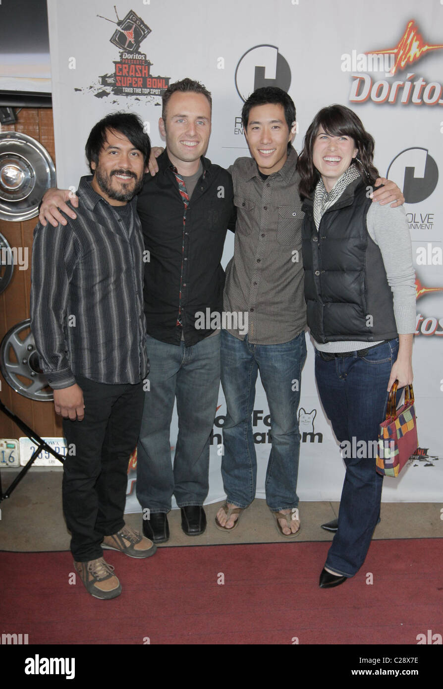 Jaime Puente, Kevin Willson, Stephan Yao, Sarah Sandberg Doritos Crash ...