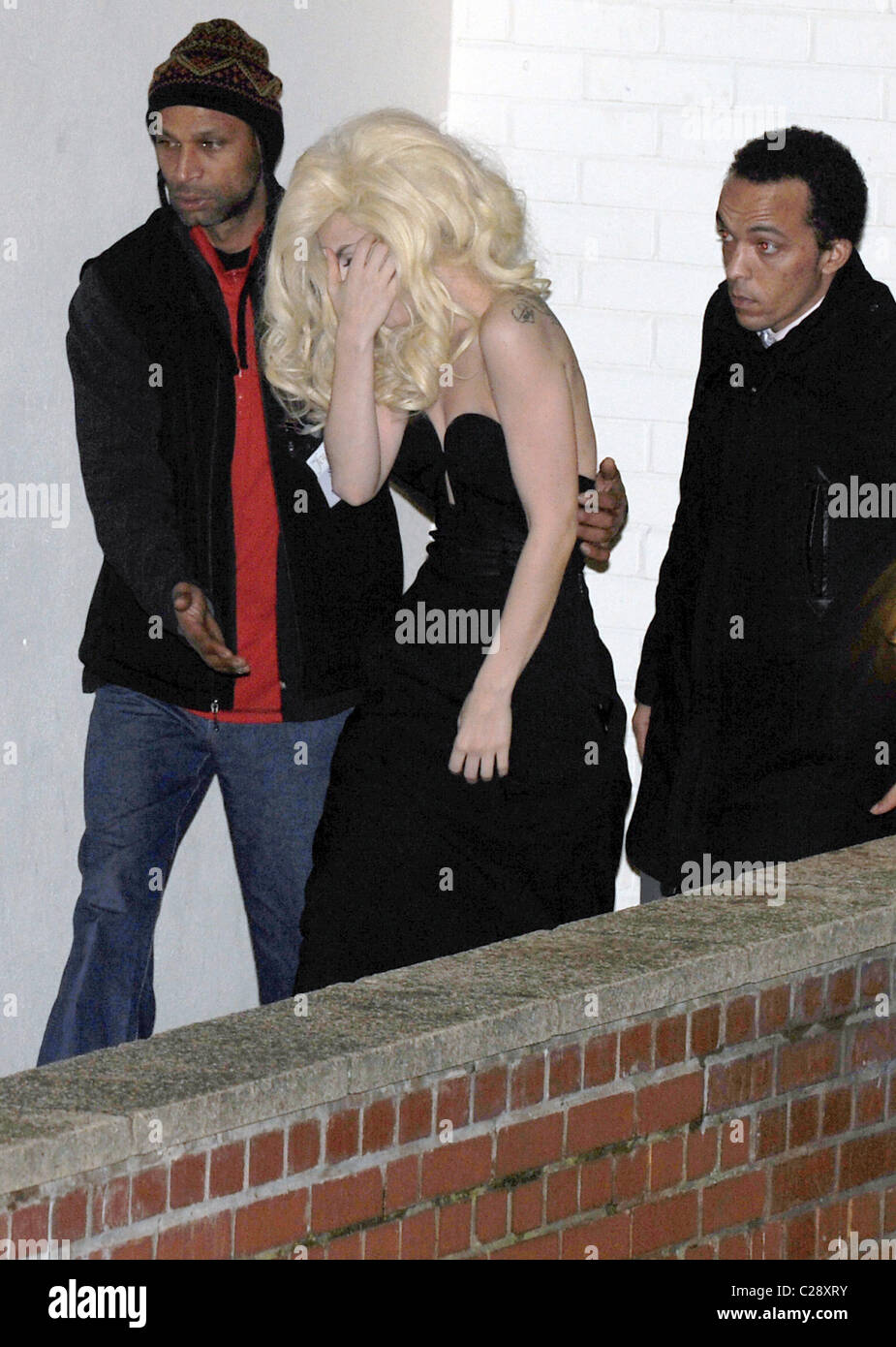 Lady GaGa, outside Fountain Studios where 'The X Factor' is televised ...
