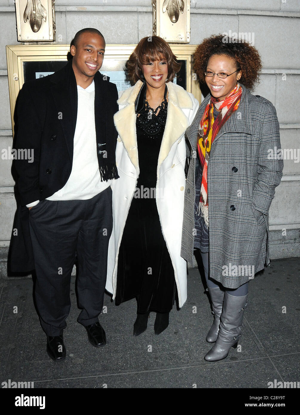 William King, Gayle King, Kirby King Opening night of the Broadway play ...