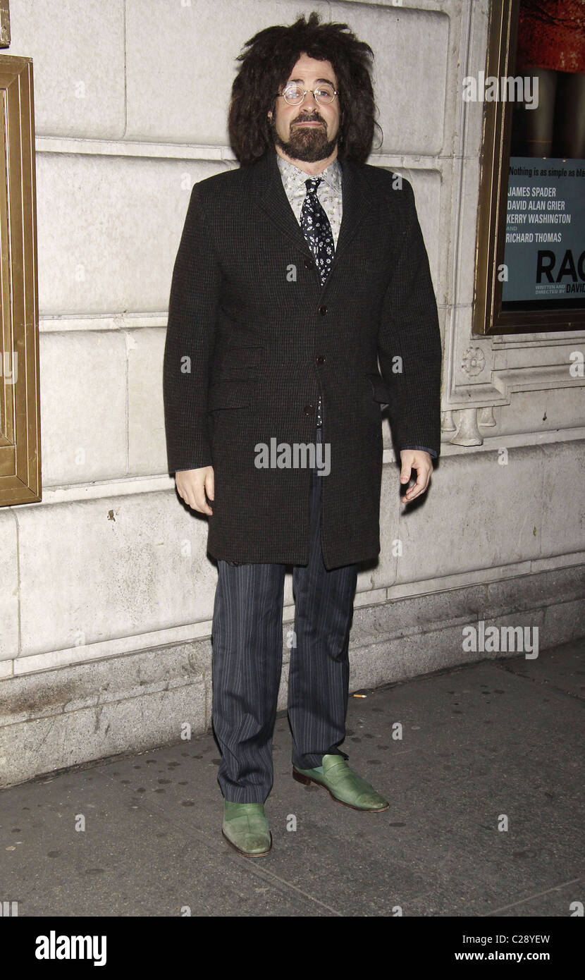 Adam Duritz from The Counting Crows Opening night of the Broadway play ...