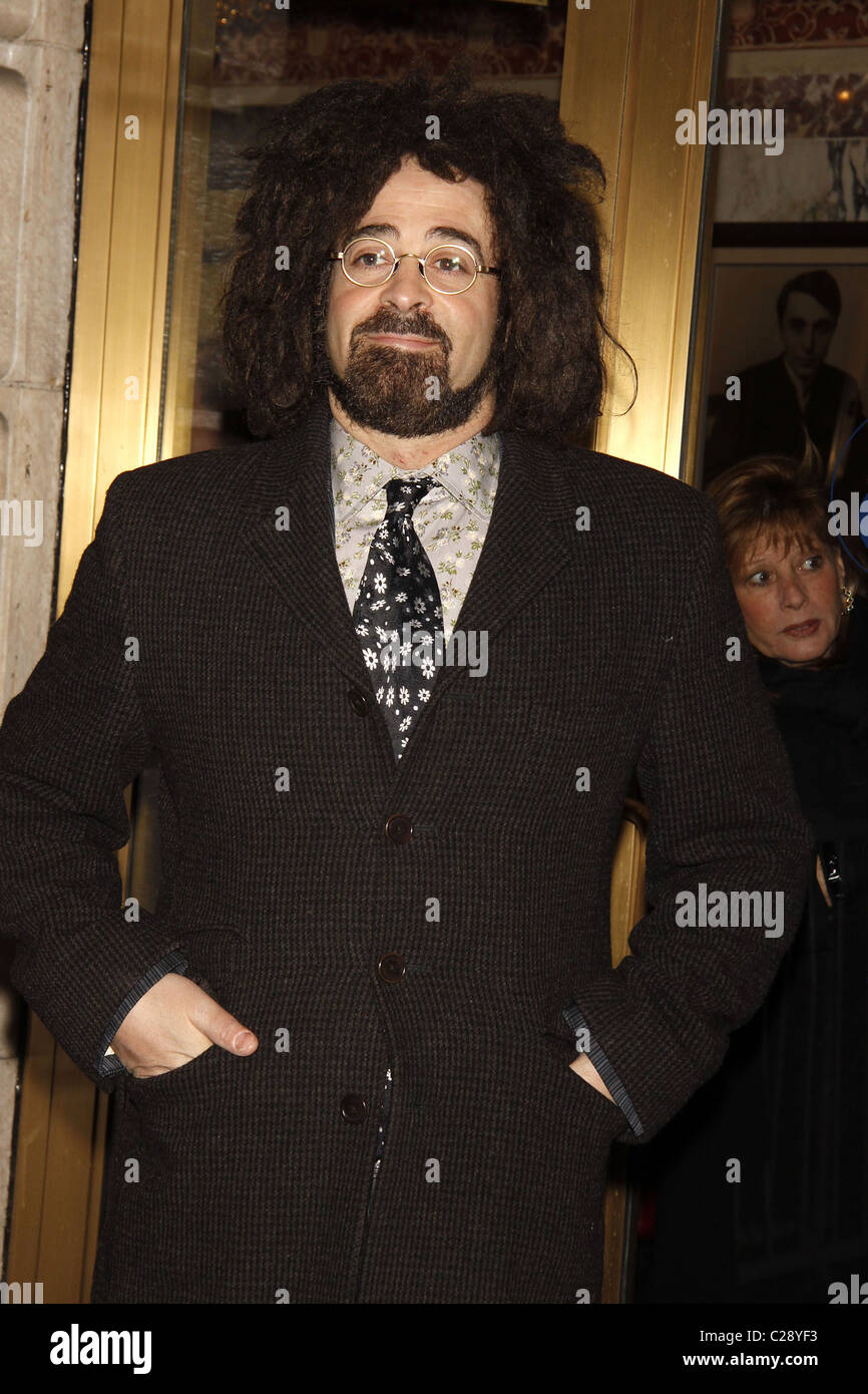 Adam Duritz from The Counting Crows Opening night of the Broadway play ...