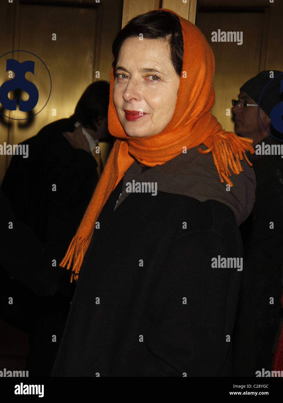 Isabella Rossellini Opening night of the Broadway play 'Race' at the ...