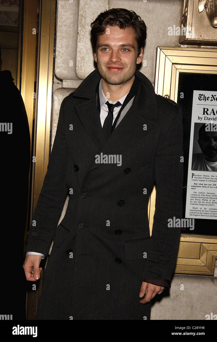 Sebastian Stan Opening night of the Broadway play 'Race' at the Ethel ...