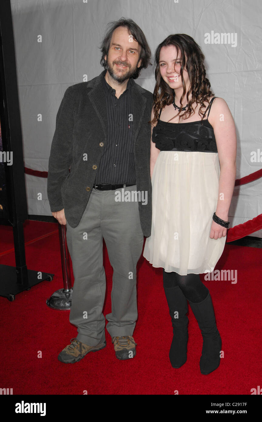 Peter Jackson and daughter Katie Premiere of 'The Lovely Bones' at ...