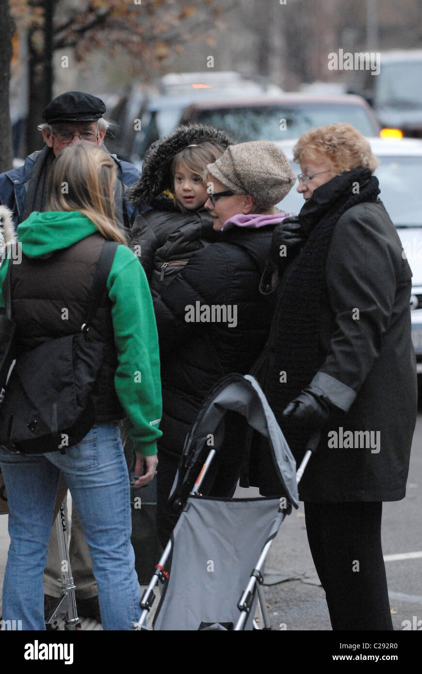Debra Lee Furness and Family out and about in The West Village New York ...