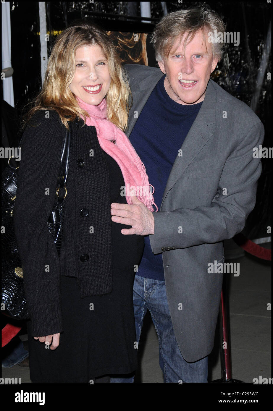 Gary Busey and pregnant girlfriend Stephanie arrives at the premiere of ...