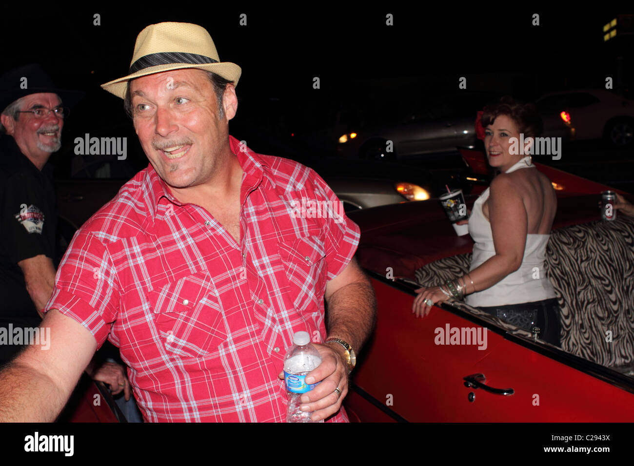 Happy man in hat hi-res stock photography and images - Alamy