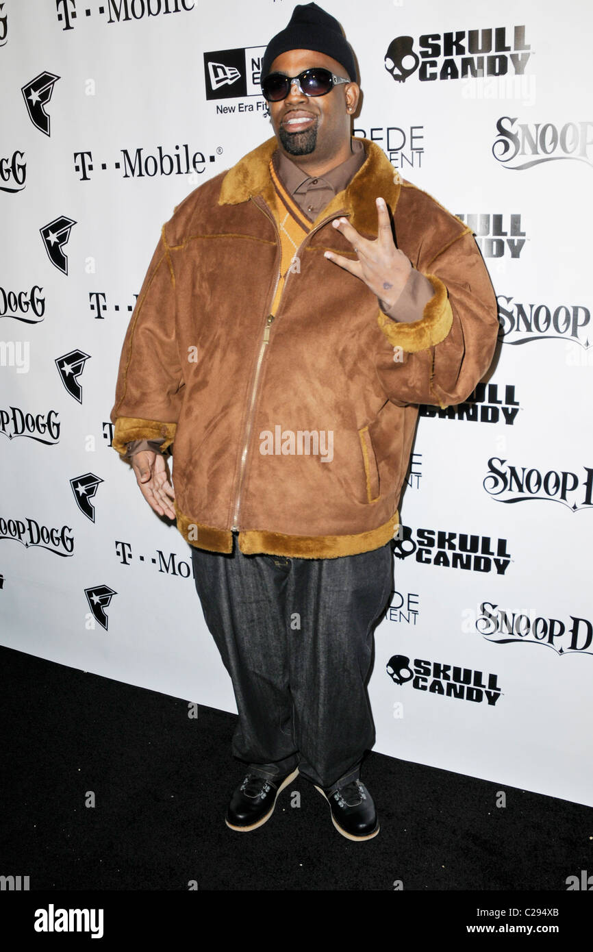 DJ Battlecat arrives at the famous stars & straps 10th anniversary and ...