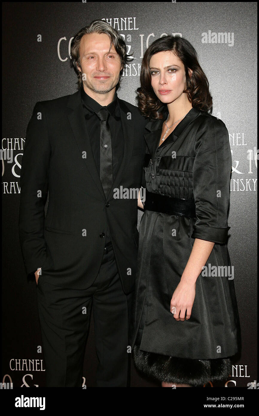 Mads Mikkelsen and Anna Mouglalis French Premiere of 'Coco Chanel ...