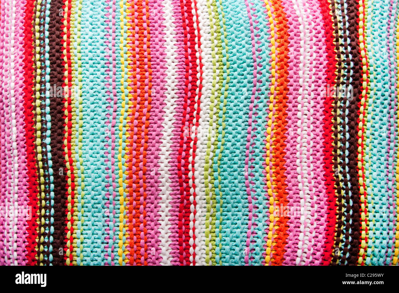 striped knitting texture as a background design element Stock Photo - Alamy