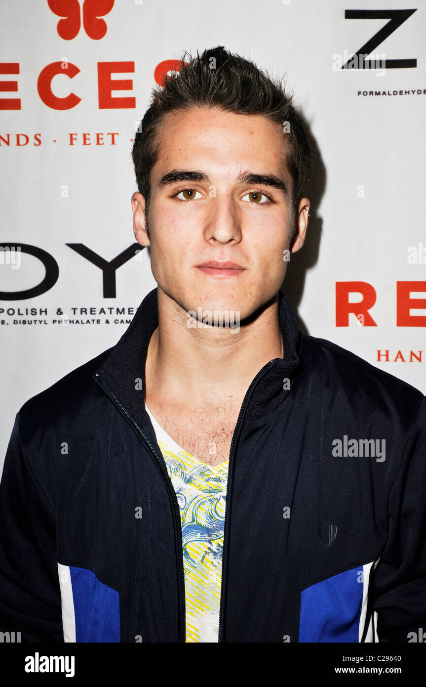 Daniel Samonas arrives at Beauty For A Cause Holiday Toy Drive Event ...