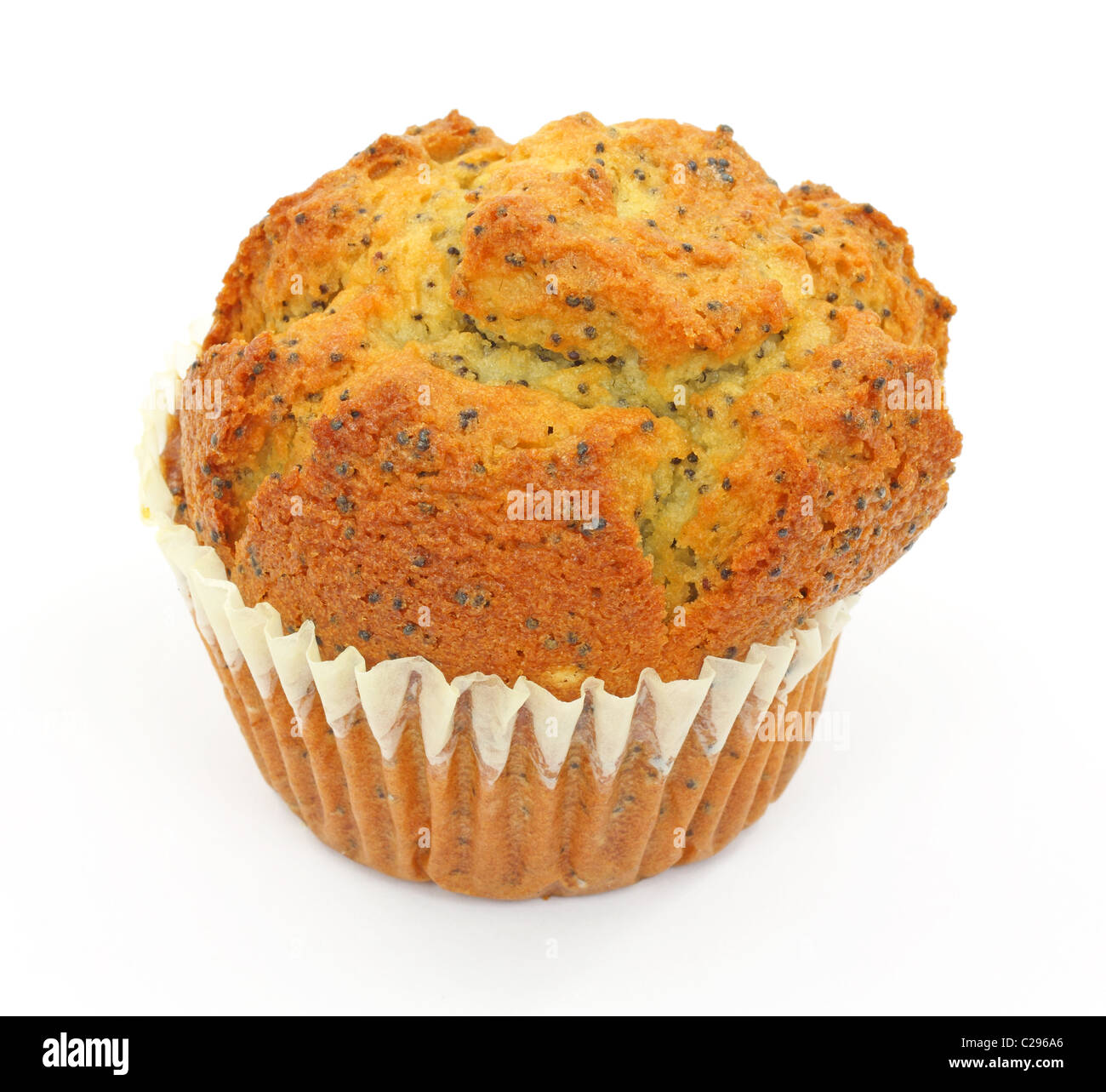 Poppy seed muffin Stock Photo - Alamy