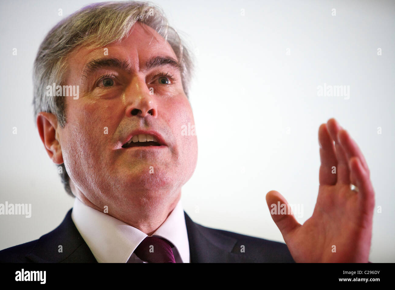 Iain Gray launches Scottish Labour manifesto Stock Photo - Alamy