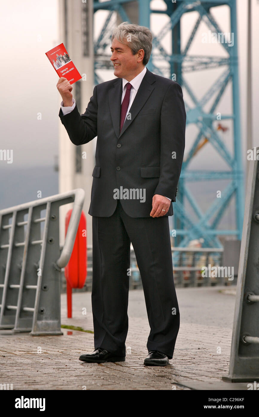 Iain Gray launches Scottish Labour manifesto Stock Photo - Alamy