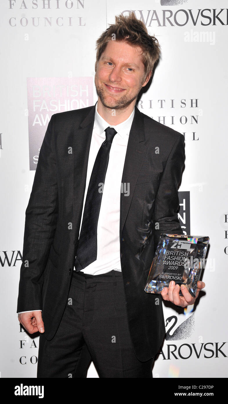 Christopher Bailey British Fashion Awards held at the Royal Courts of ...