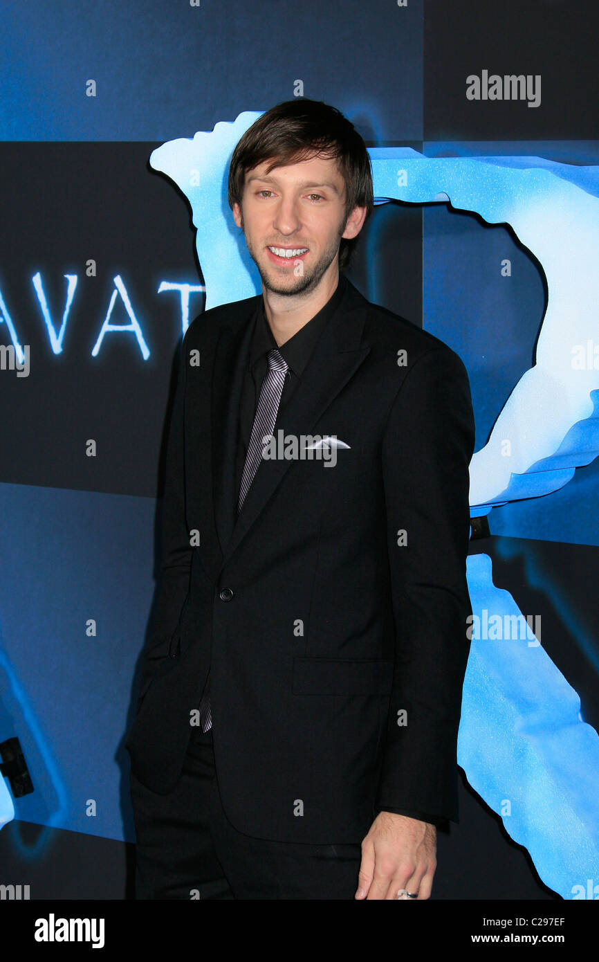 Joel Moore Los Angeles Premiere of "Avatar" held at the Grauman's ...