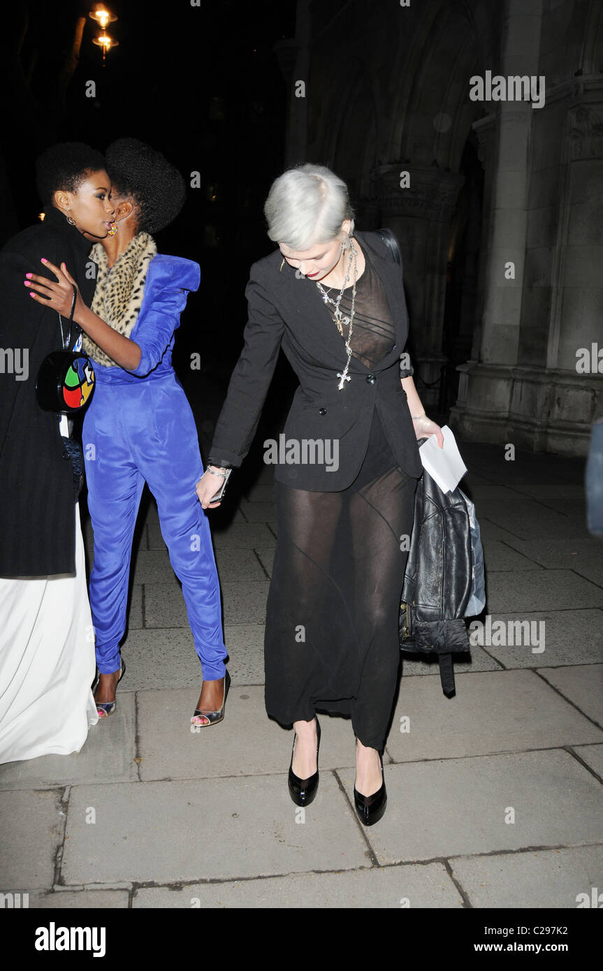 Pixie Geldof, British Fashion Awards held at the Royal Courts of ...