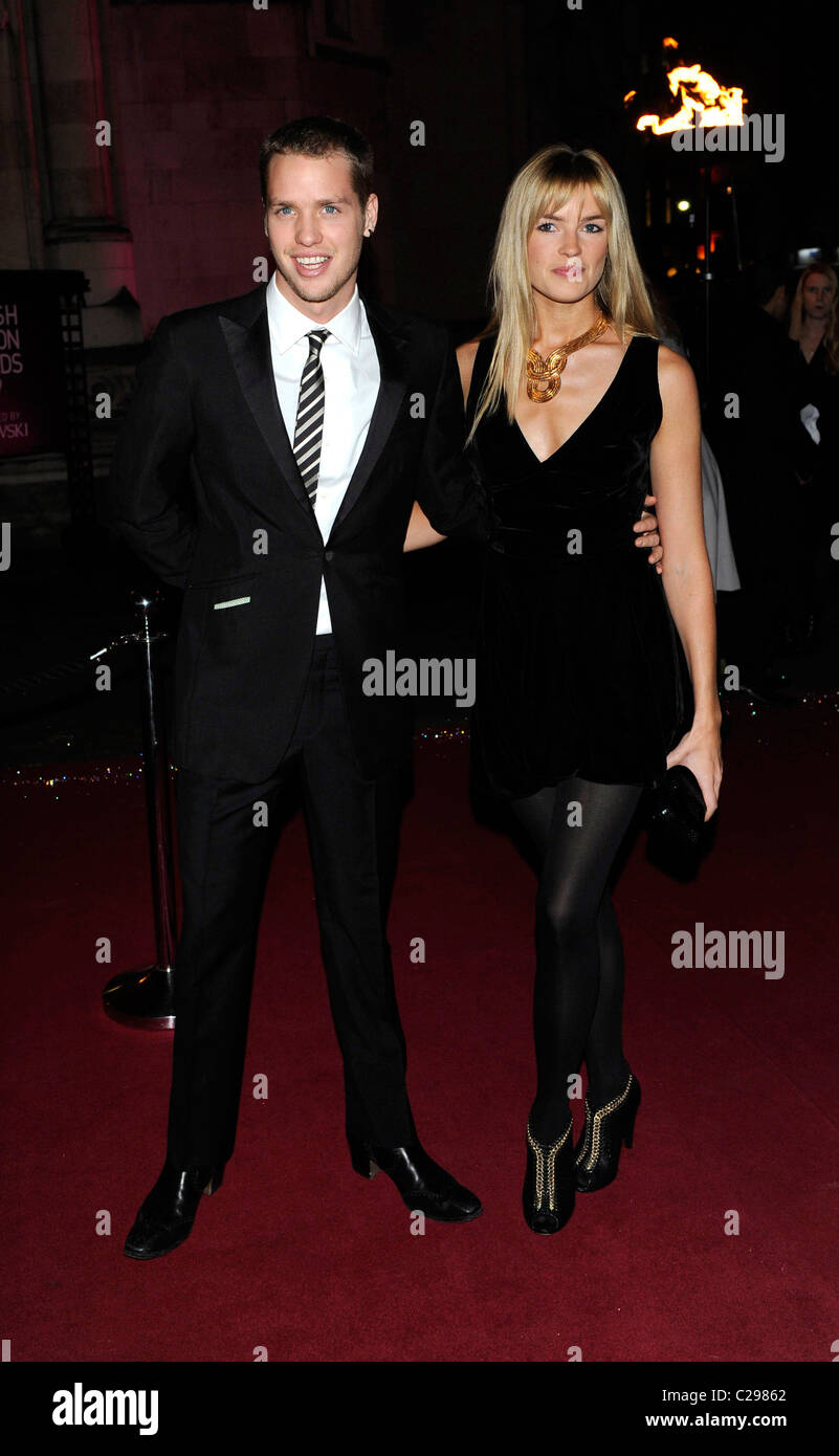 Sam Branson and guest British Fashion Awards held at the Royal Courts ...