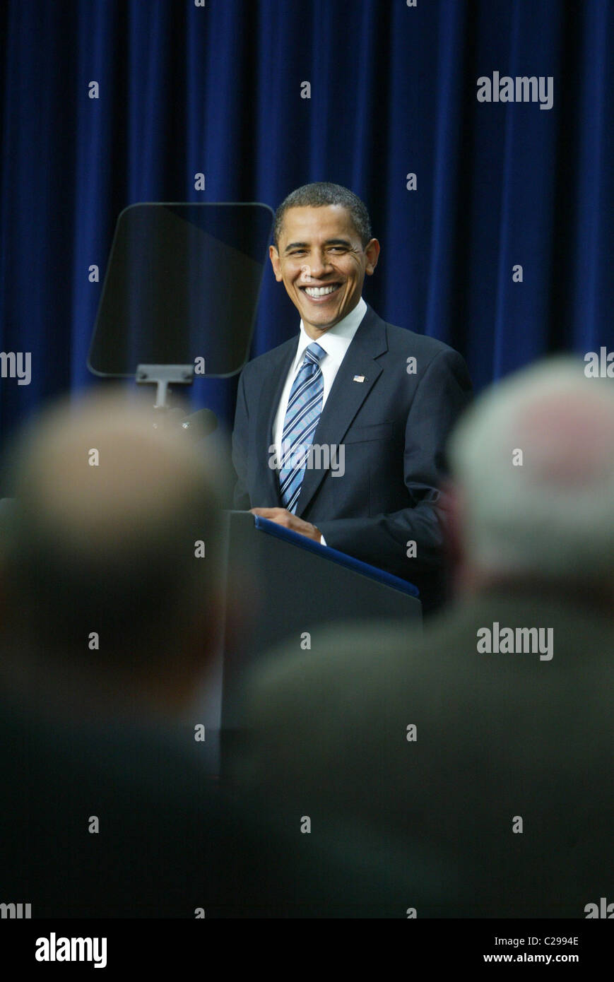 President Obama made a recovery act announcement on community health ...