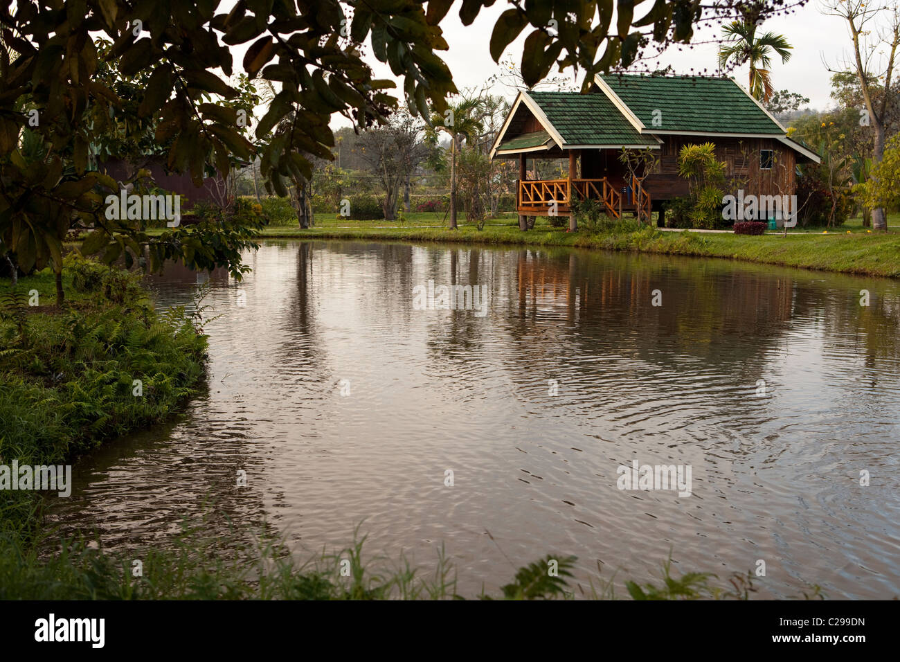 Chae Son National Park Guest house, Chae Son, Lampang, Thailand Stock ...
