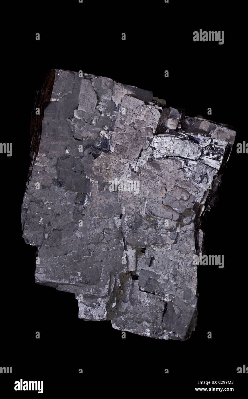 Galena (PbS - lead sulfide) - Sweetwater Mine - Reynolds County ...