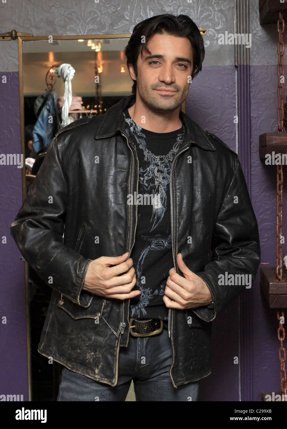 Gilles Marini French actor Gilles Marini visits Artisan De Luxe Store ...
