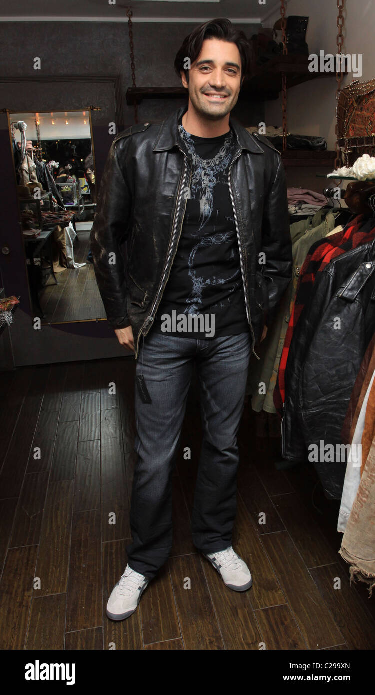 Gilles Marini French actor Gilles Marini visits Artisan De Luxe Store ...
