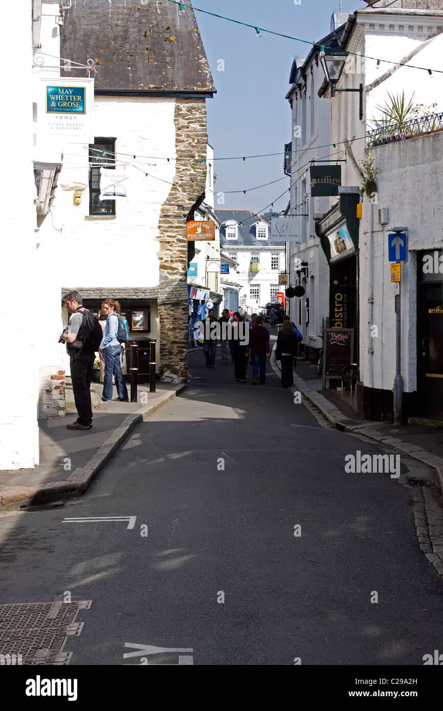 Fowey street hi-res stock photography and images - Alamy