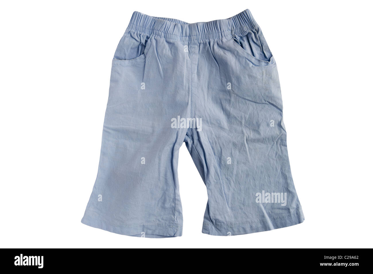 object on white - baby clothing close up Stock Photo - Alamy