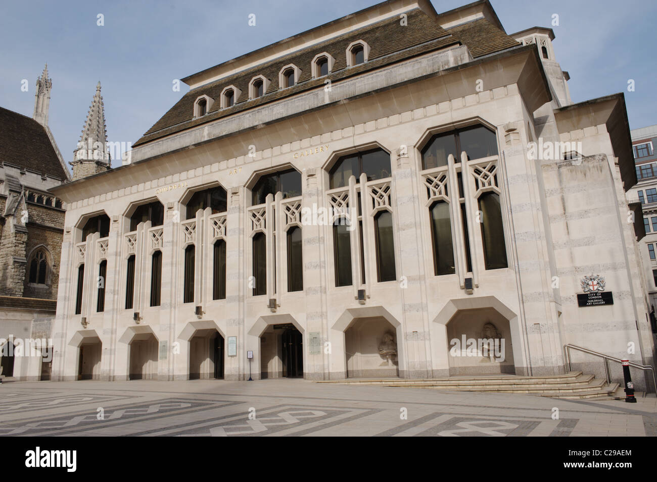 City of London Guildhall Art Gallery Stock Photo - Alamy