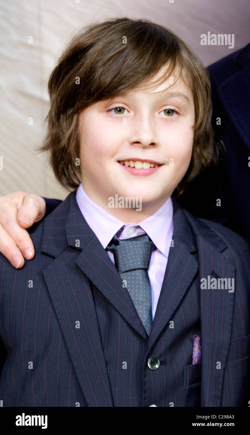 Max Records attend 'Donde Viven los Monstruos' premiere at Callao ...