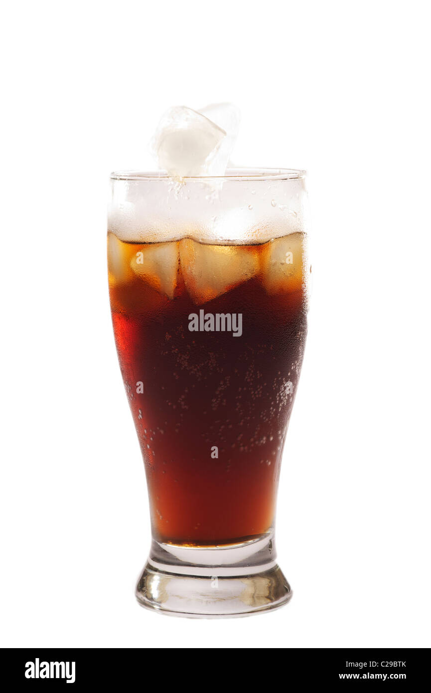 A glass of coca cola Stock Photo - Alamy