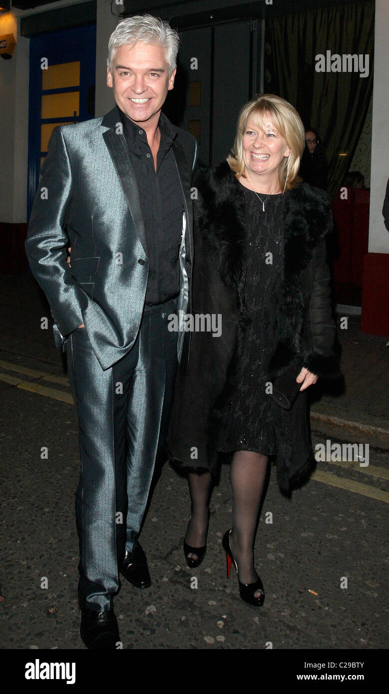 Philip Schofield and his wife Stephanie Lowe, This Morning 21st ...