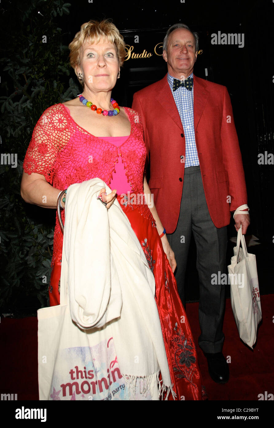 Christine Hamilton and Neil Hamilton, This Morning 21st Birthday Party ...