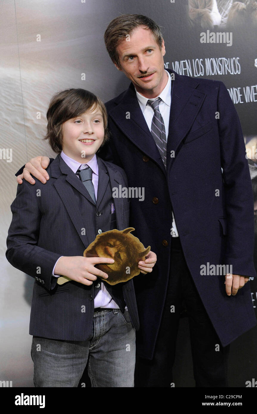 Max Records and Spike Jonze The Spanish premiere of 'Where The Wild ...