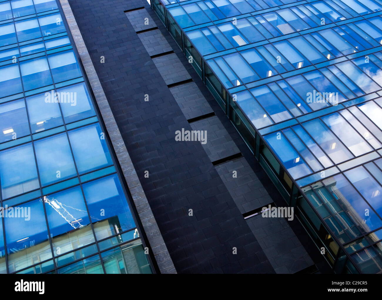 ABSTRACT IMAGE OF OFFICE WINDOWS Stock Photo - Alamy
