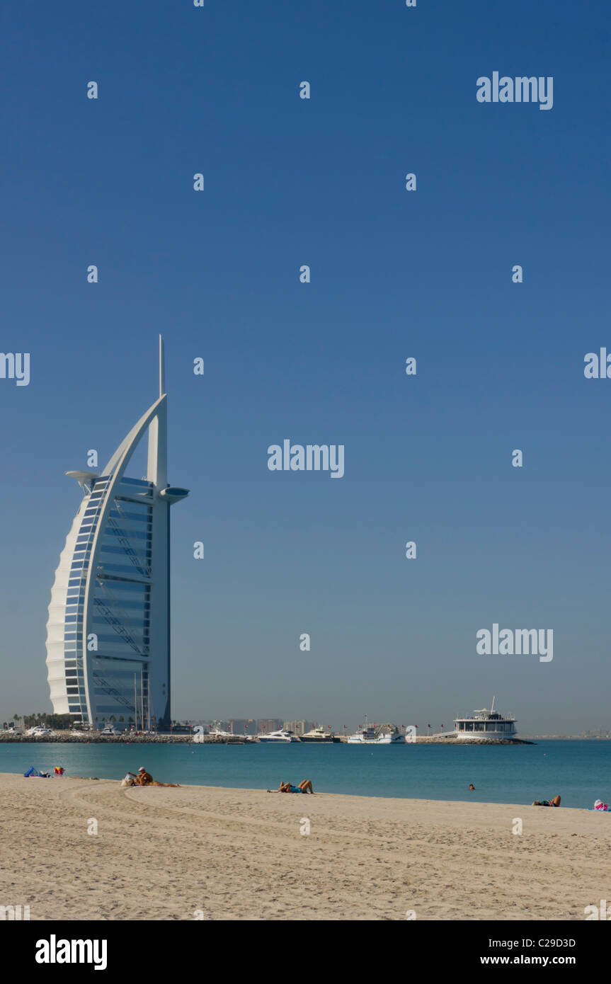 Middle East, UAE, Dubai, Burj al Arab Hotel Stock Photo - Alamy