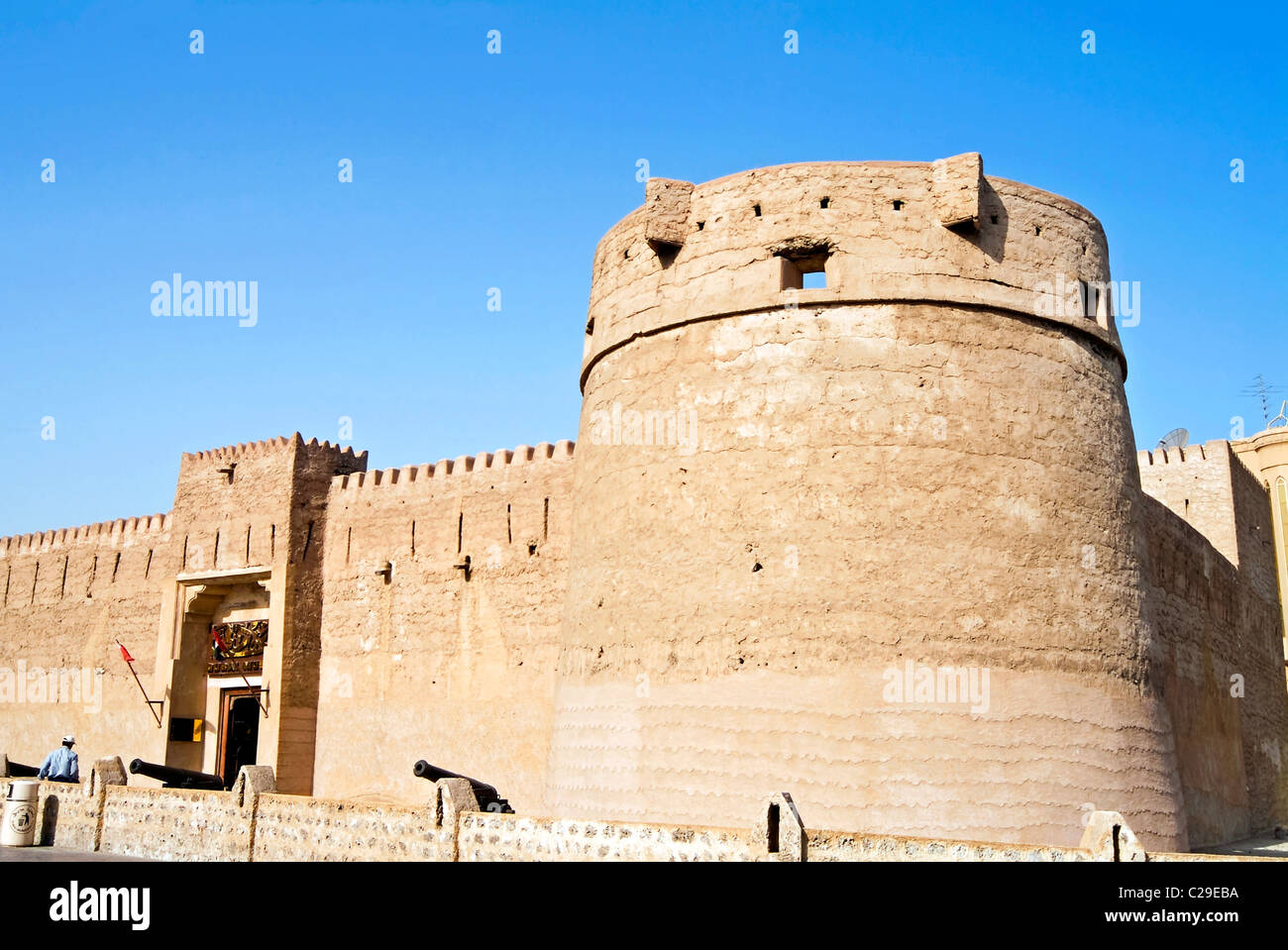 Al Fahidi fort, Dubai, United Arab Emirates, Middle East Stock Photo ...