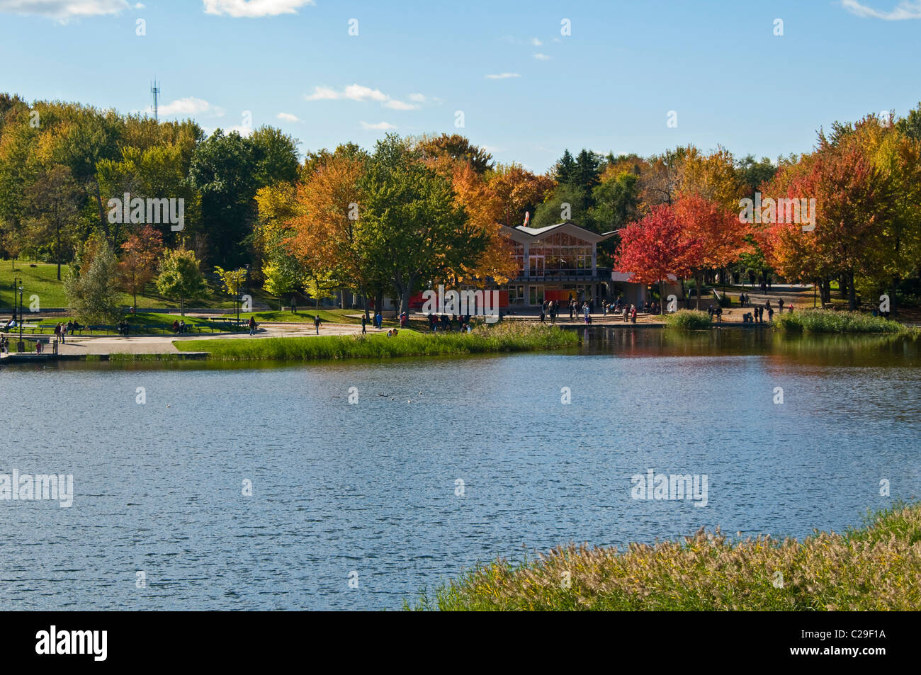 Public park montreal hi-res stock photography and images - Alamy