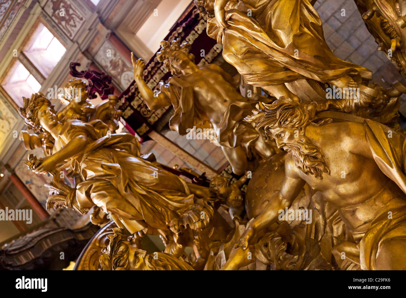 Pope Clement XI Embassy Coach (of the Oceans), built in 1716. National ...