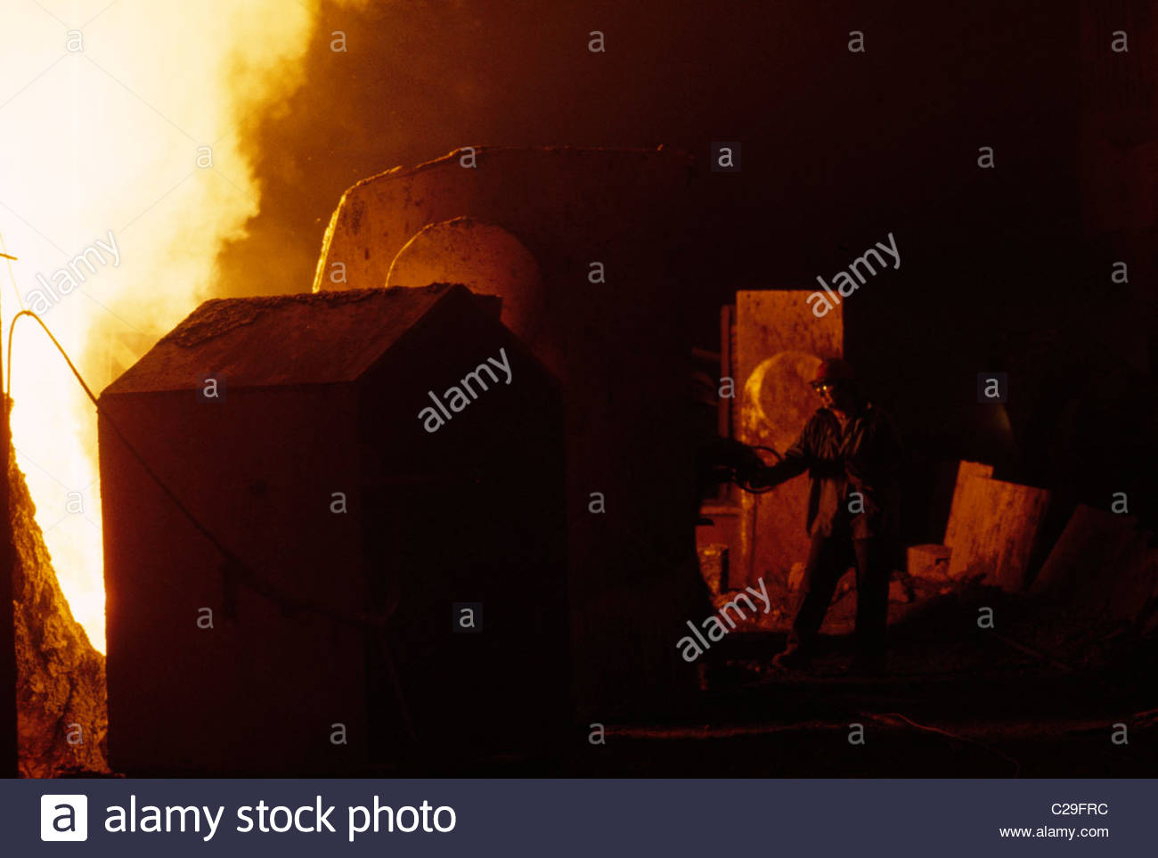Steel Mill Workers Stock Photos & Steel Mill Workers Stock Images - Alamy